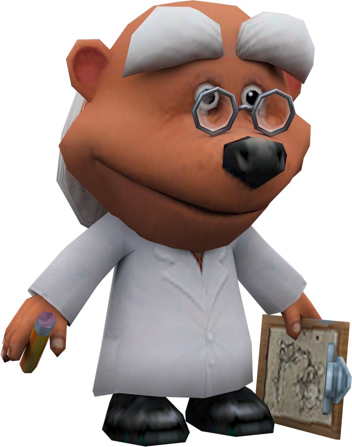 Professor (Spyro A Hero's Tail) Model by CRASHARKI on DeviantArt