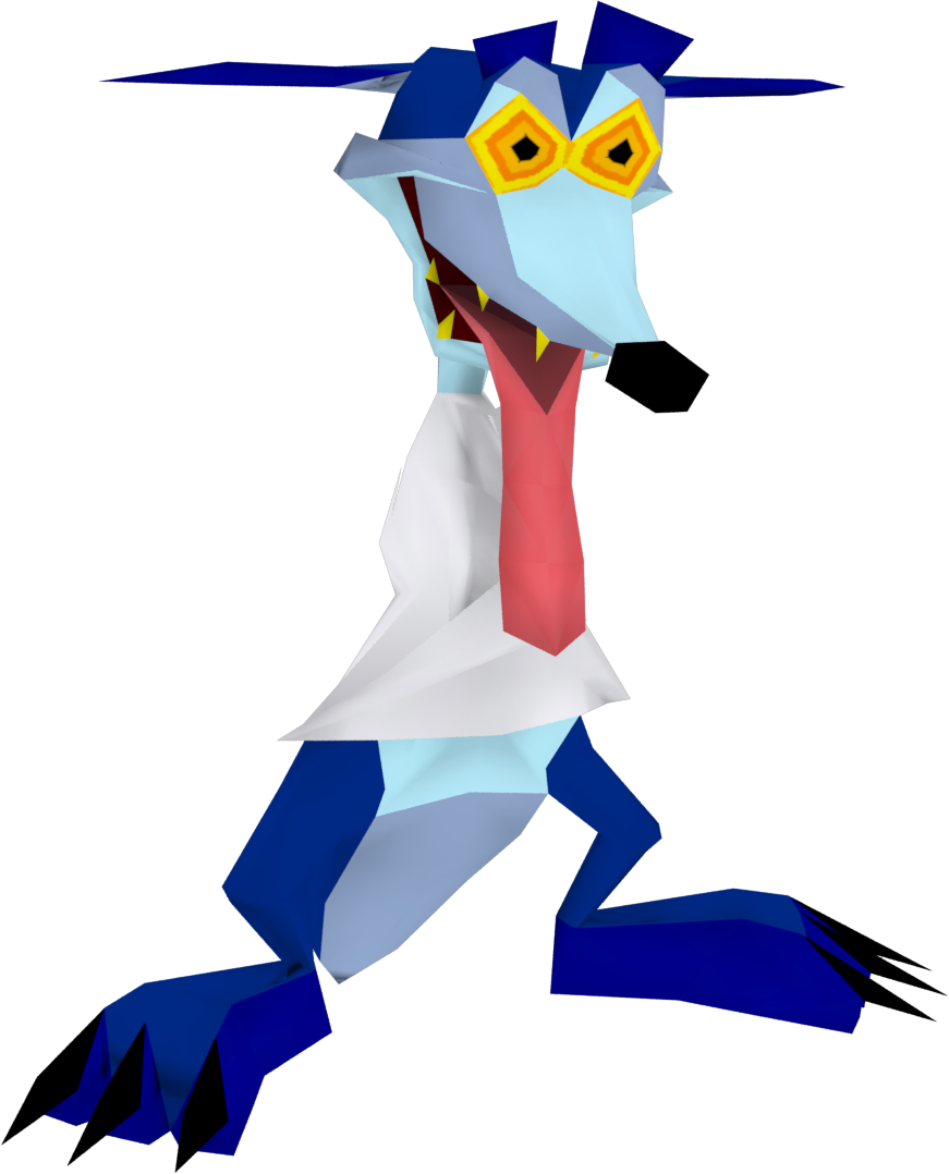 Ripper Roo (Crash Bandicoot) Model by CRASHARKI on DeviantArt