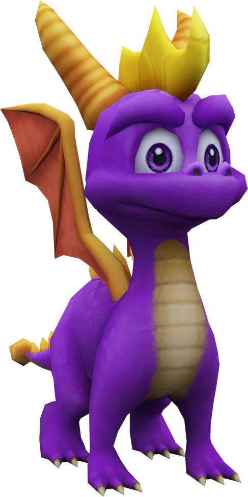 Spyro (Spyro A Hero's Tail) Model by CRASHARKI on DeviantArt