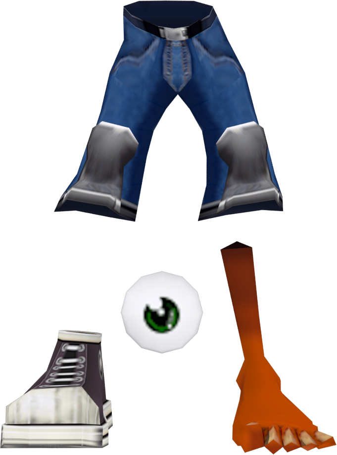 Crash Bodyparts (Crash Twinsanity) Model by CRASHARKI on DeviantArt