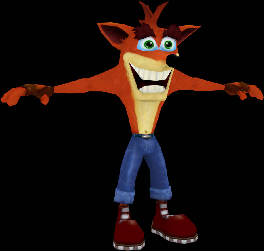 Crash Bandicoot (Crash Nitro Kart) Model by CRASHARKI on DeviantArt