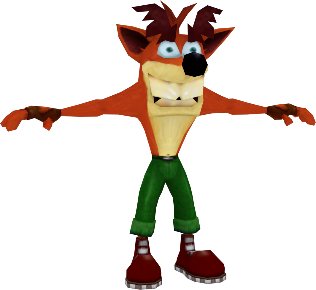 Fake Crash (Crash Nitro Kart) Model by CRASHARKI on DeviantArt