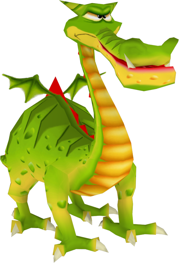 Dragon (Crash The Wrath of Cortex) Model by CRASHARKI on DeviantArt