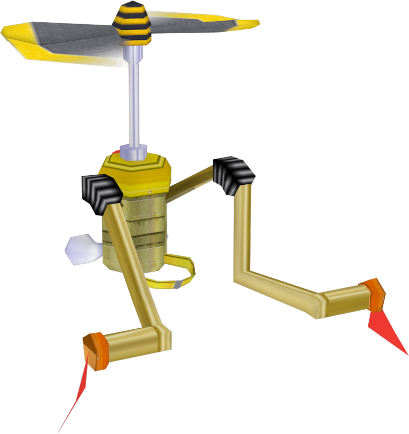 Copter Pack (Crash The Wrath of Cortex) Model by CRASHARKI on DeviantArt