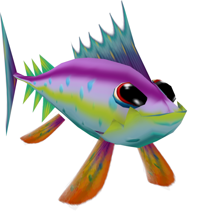 Flapping Fish (Crash The Wrath of Cortex) Model by CRASHARKI on DeviantArt
