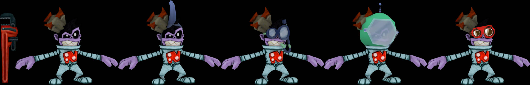 Doom Monkey (Crash of the Titans) Model by CRASHARKI on DeviantArt