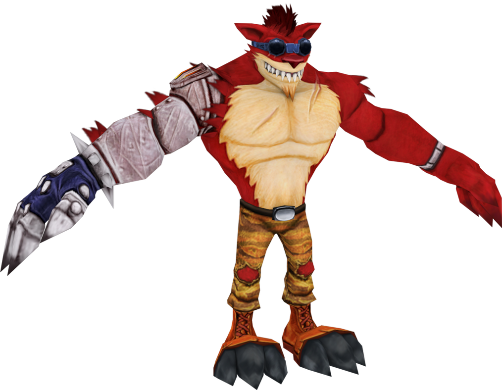 Evil Crunch (Crash Mind Over Mutant) Model by CRASHARKI on DeviantArt
