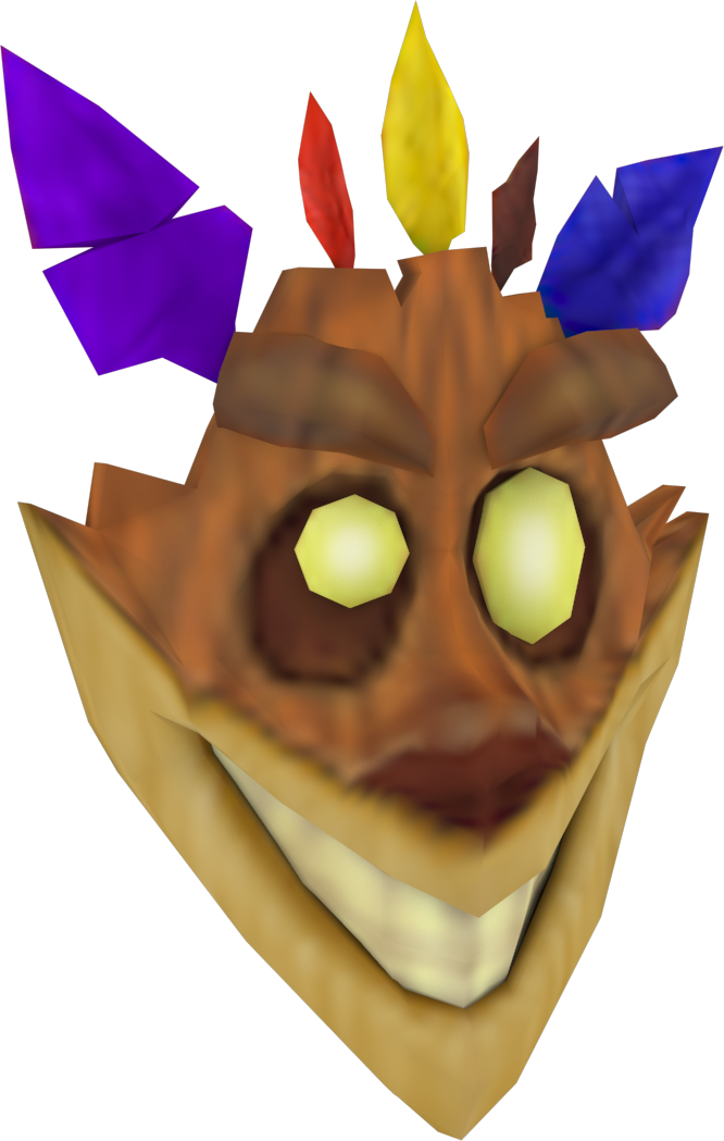 Crash Mask (Crash Mind Over Mutant) Model by CRASHARKI on DeviantArt