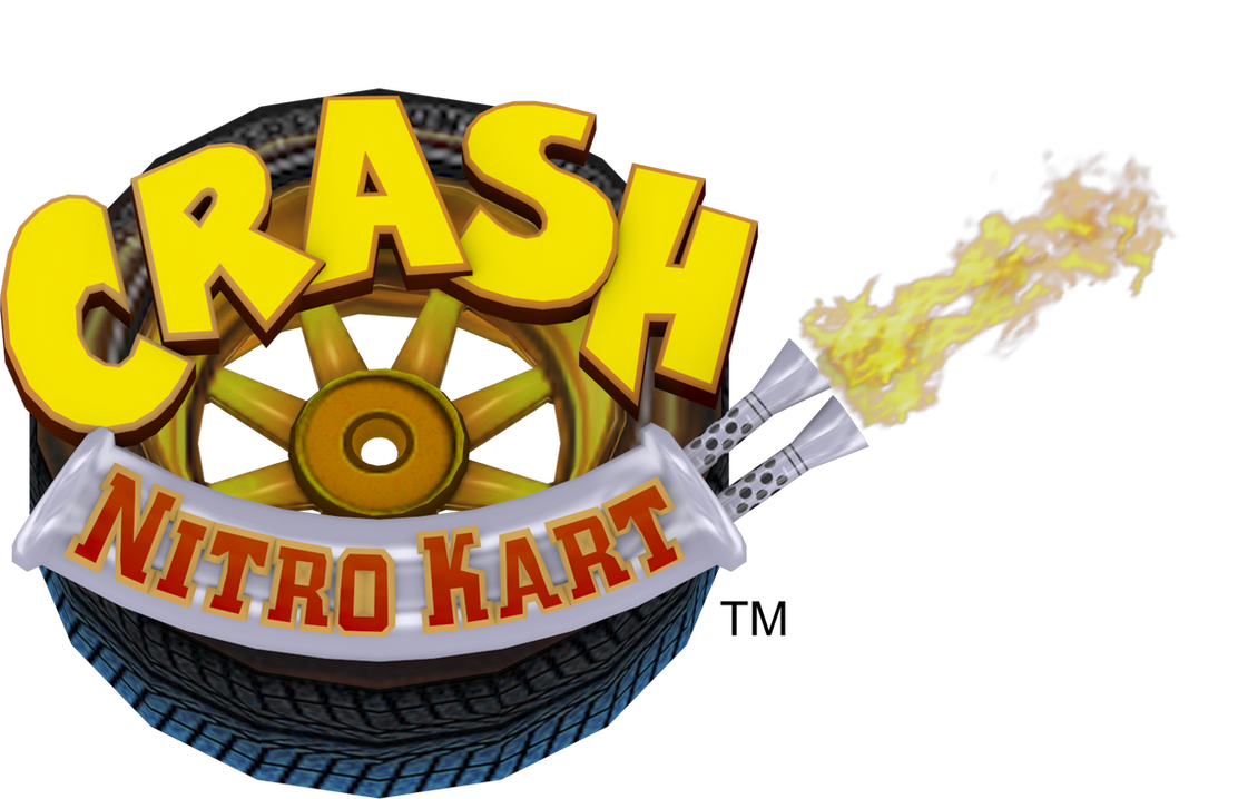 Crash Nitro Kart Logo (Crash Nitro Kart) Model by CRASHARKI on DeviantArt