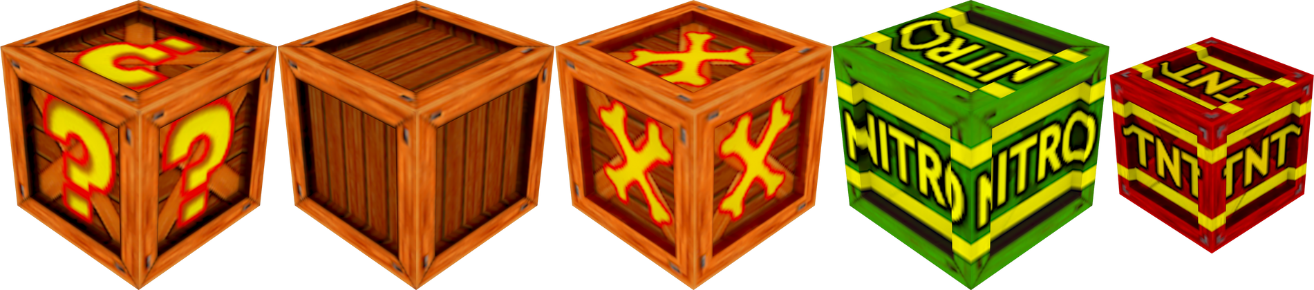 Crates (Crash Nitro Kart) Model by CRASHARKI on DeviantArt