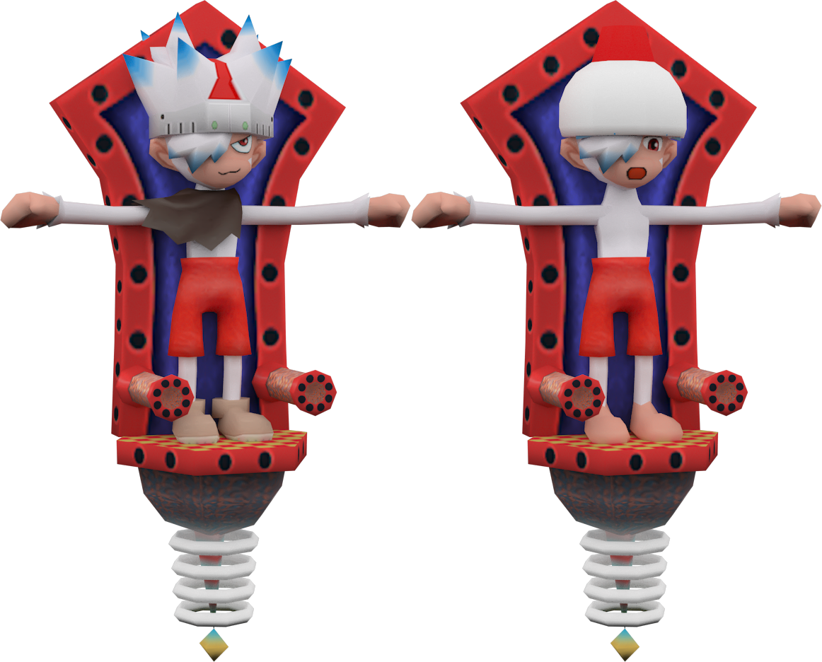 Specter (Ape Escape On The Loose) Model by CRASHARKI on DeviantArt