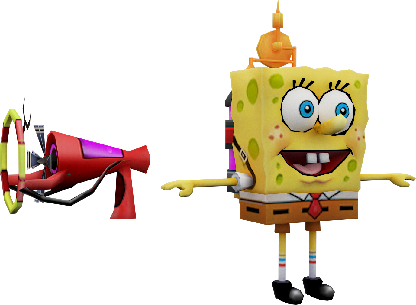 SpongeBob (Globs of Doom) Model by CRASHARKI on DeviantArt