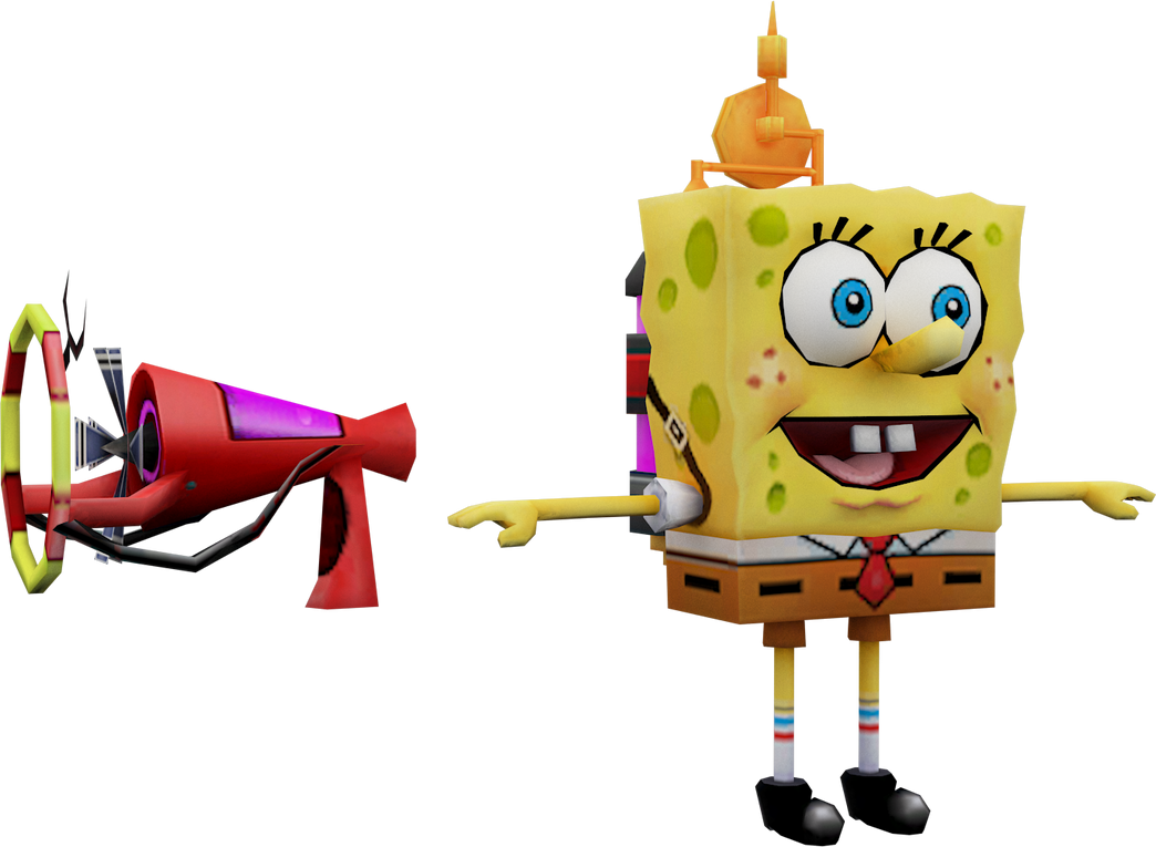 SpongeBob (Globs of Doom) Model by CRASHARKI on DeviantArt