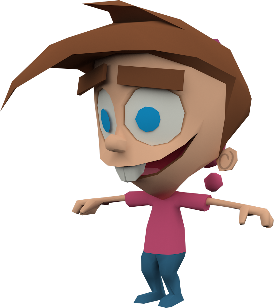 Timmy Turner (Attack of the Toybots) Model by CRASHARKI on DeviantArt