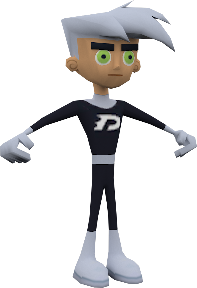 Danny Phantom (Battle for Volcano Island) Model by CRASHARKI on DeviantArt