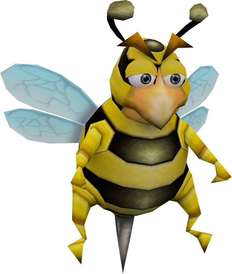 Bee (Spyro Enter the Dragonfly) Model by CRASHARKI on DeviantArt