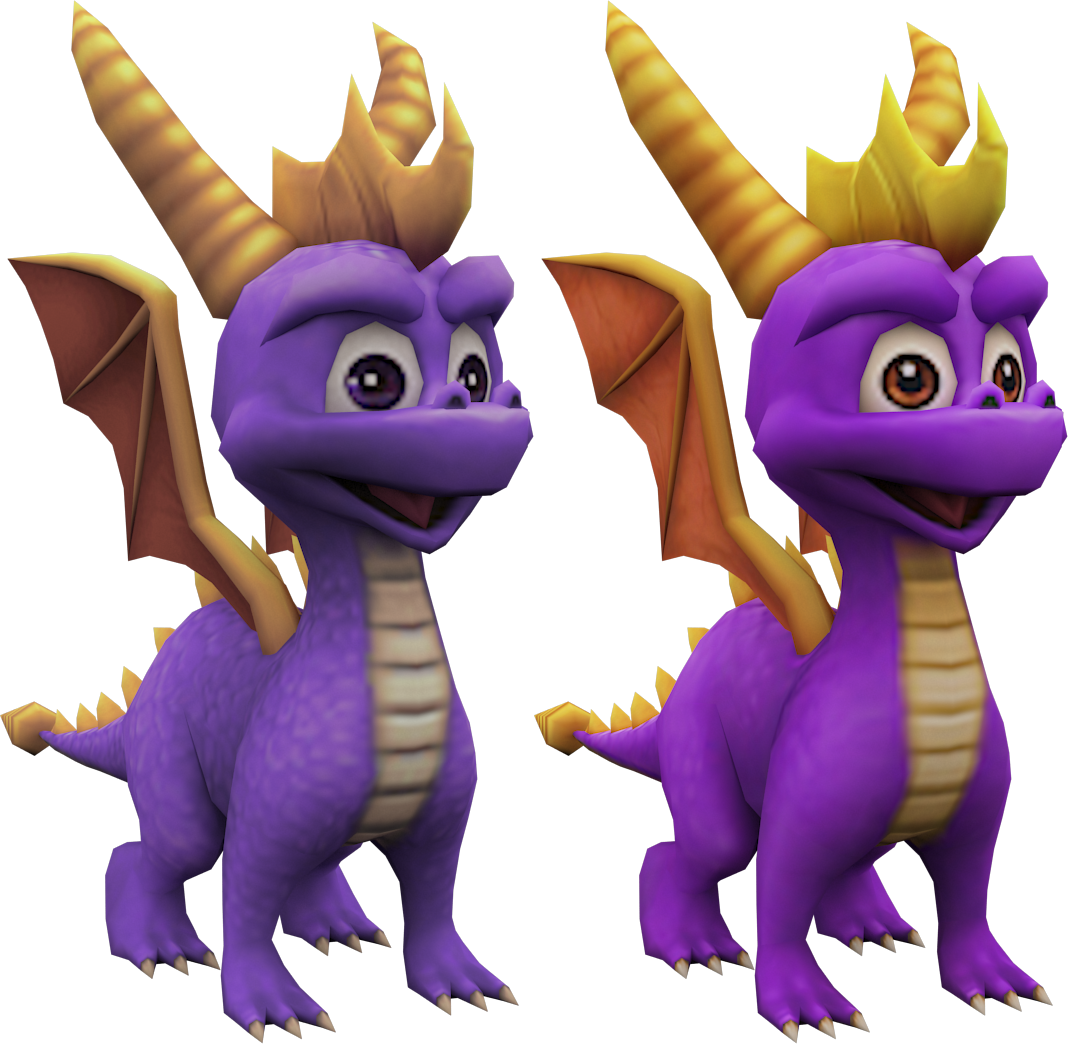Spyro Alpha (Spyro A Hero's Tail) Model by CRASHARKI on DeviantArt
