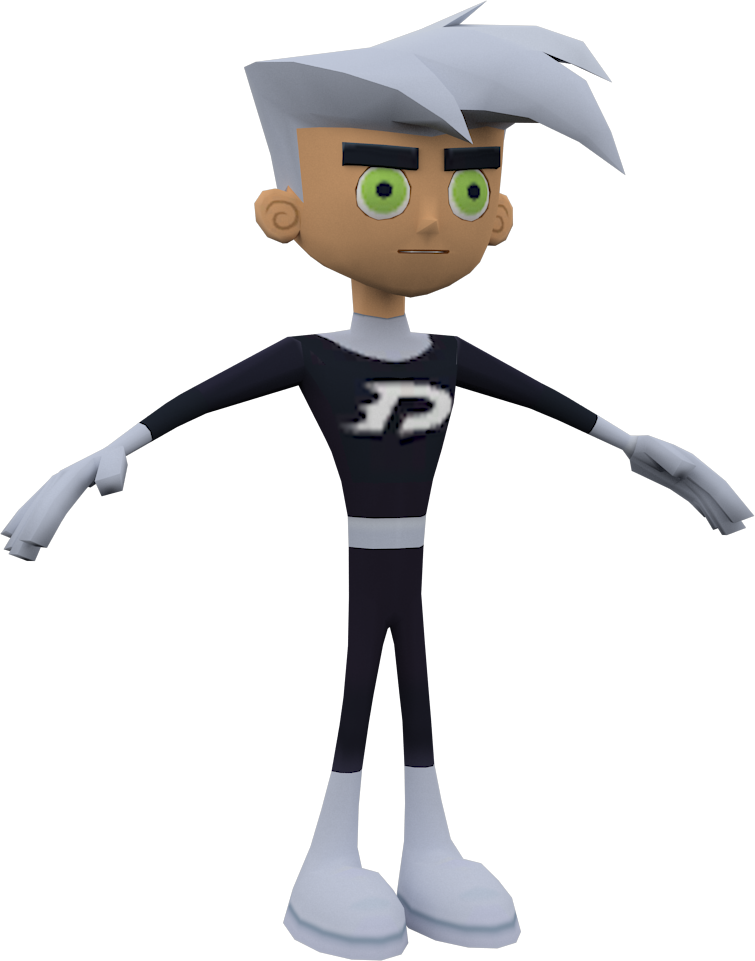 Danny Phantom (Nicktoons Unite) Model by CRASHARKI on DeviantArt
