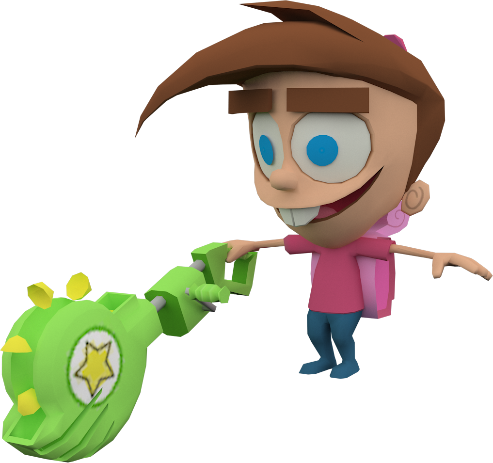 Timmy Turner (Nicktoons Unite) Model by CRASHARKI on DeviantArt
