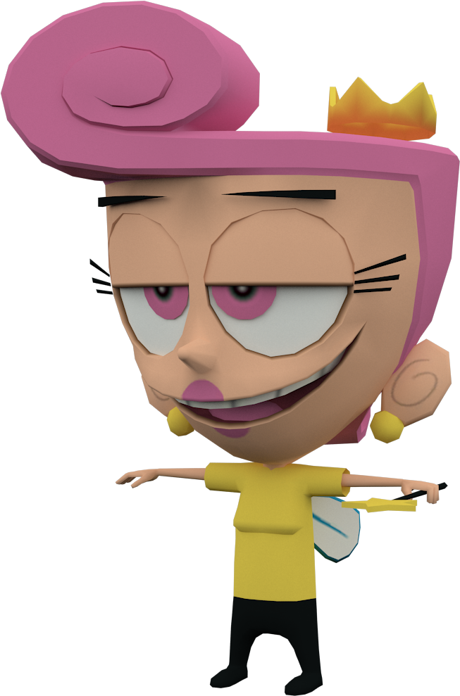 Wanda (Nicktoons Unite) Model by CRASHARKI on DeviantArt