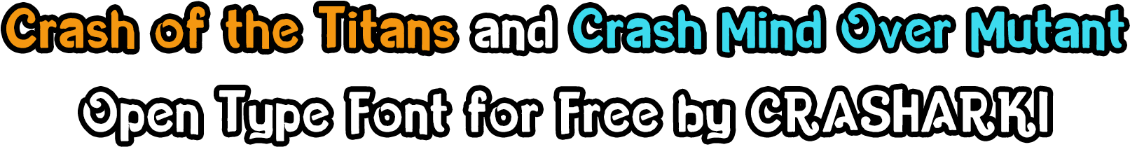 Titanical Mutant (Titans/Mind Over Mutant Font) by CRASHARKI on DeviantArt