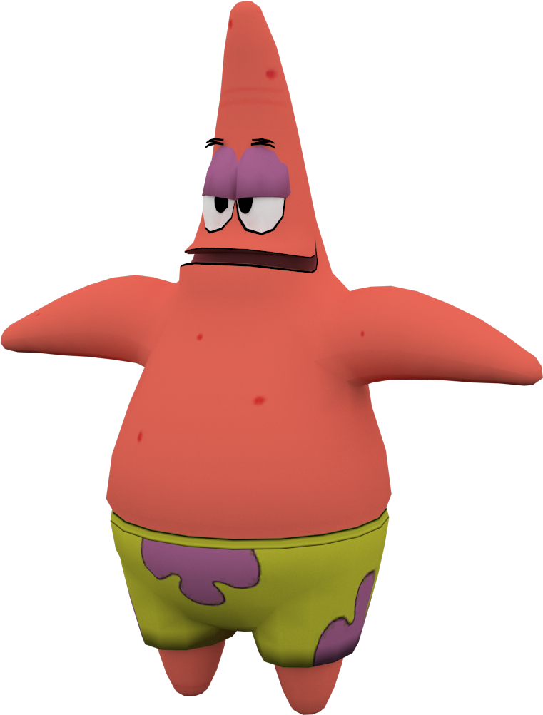 Patrick Star (Nicktoons Unite) Model by CRASHARKI on DeviantArt