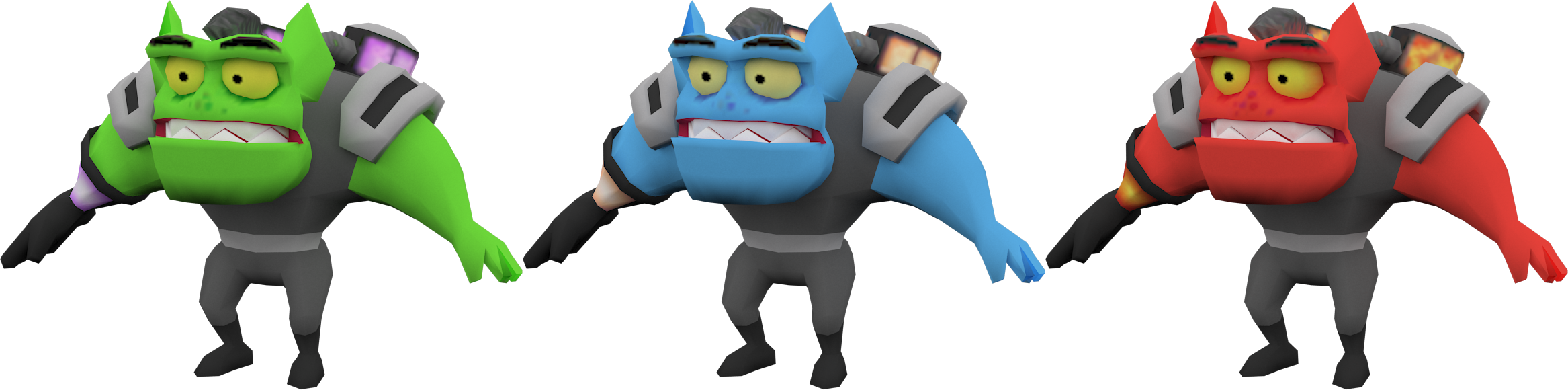 Syndicate Grunt (Nicktoons Unite) Model by CRASHARKI on DeviantArt