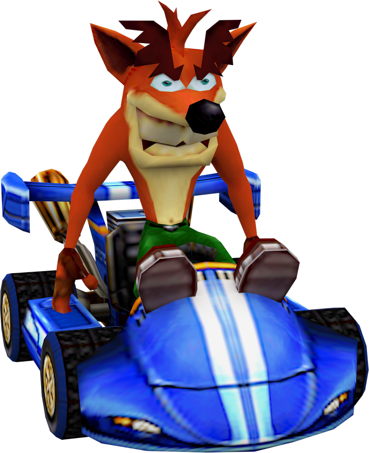 Fake Crash (Crash Nitro Kart) Kart Model by CRASHARKI on DeviantArt