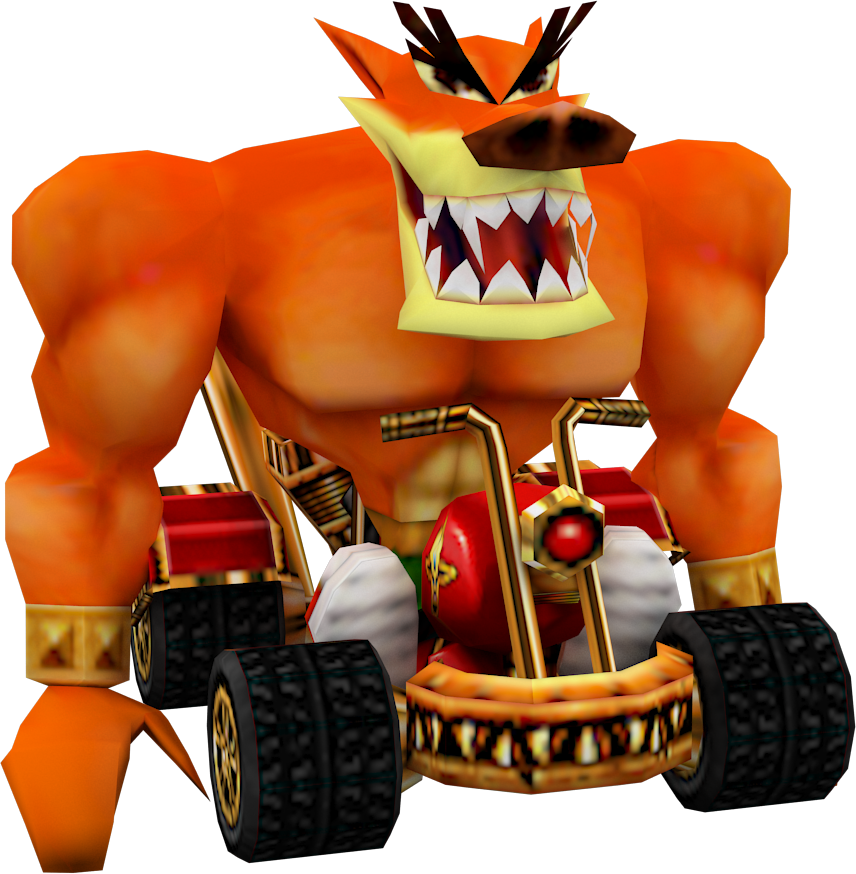 Tiny (Crash Nitro Kart) Kart Model by CRASHARKI on DeviantArt