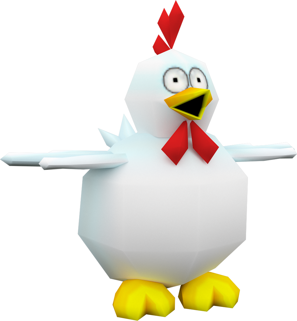 Chicken (Crash Twinsanity) Model by CRASHARKI on DeviantArt