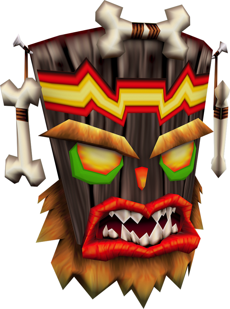 Uka-Uka (Crash Twinsanity) Model by CRASHARKI on DeviantArt