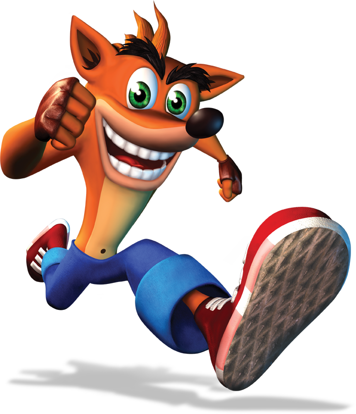 Crash Run - Crash Bandicoot 2000s by CRASHARKI on DeviantArt