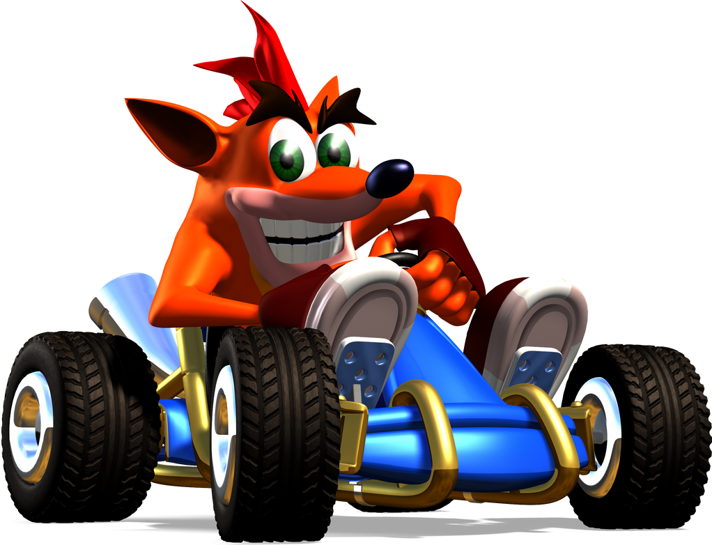Crash Kart Cool - CTR: Crash Team Racing (1999) by CRASHARKI on DeviantArt