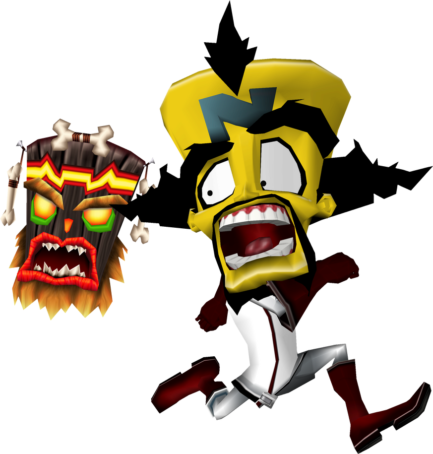 Cortex and Uka Uka - Crash Twinsanity by CRASHARKI on DeviantArt