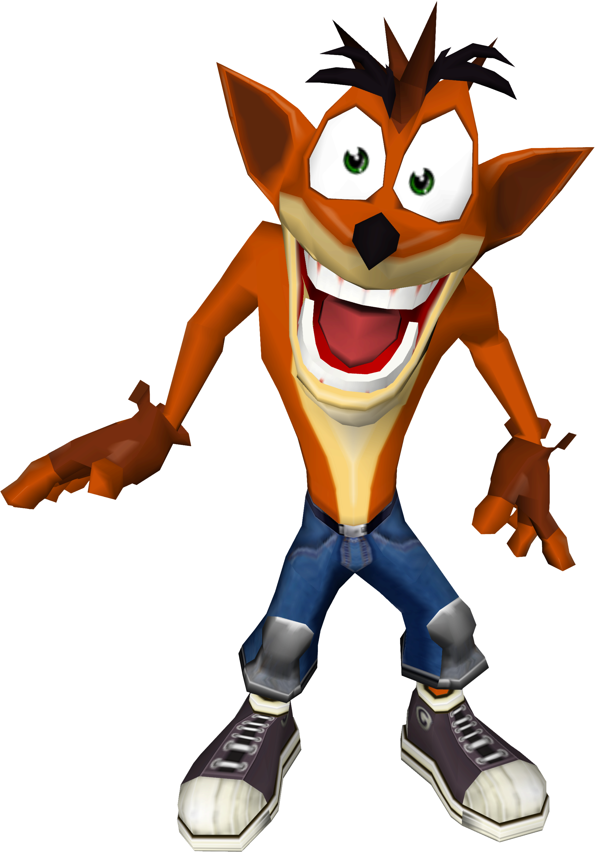 Crash Surprised - Crash Twinsanity by CRASHARKI on DeviantArt
