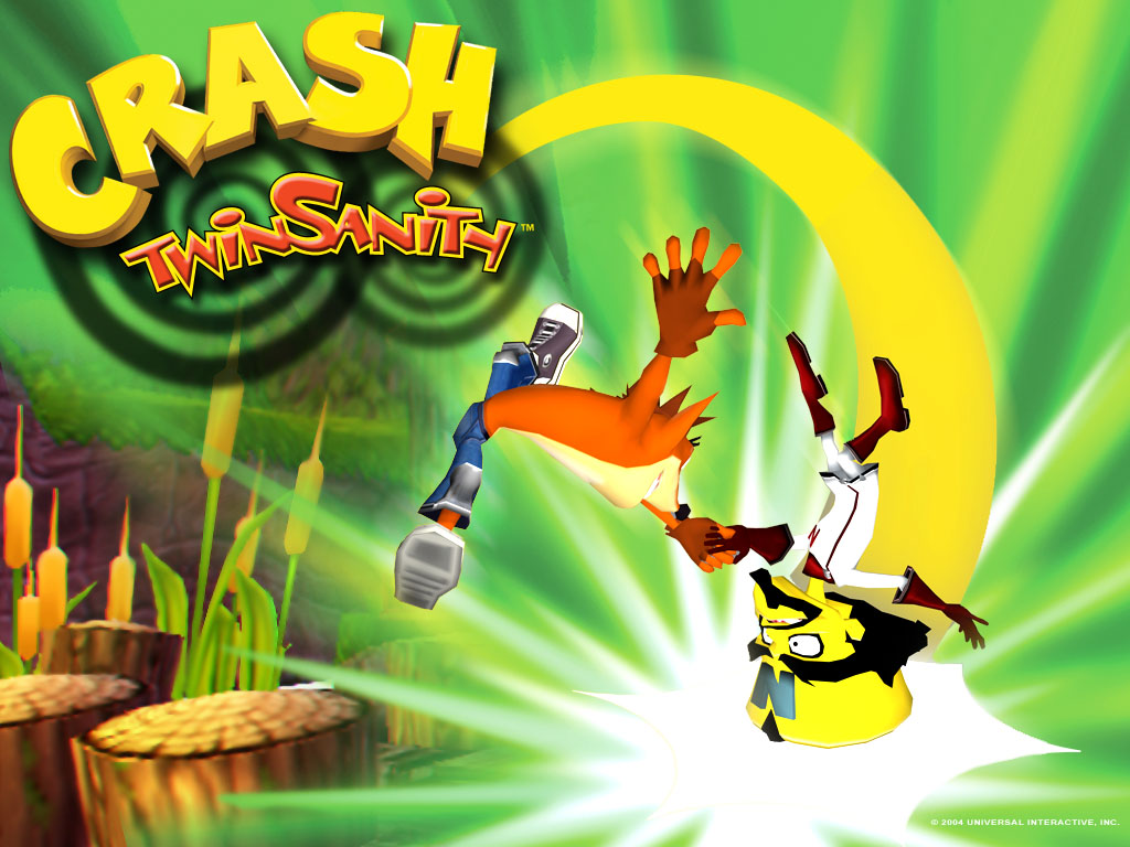 Crash Twinsanity (2004) Twin Slam Wallpaper by CRASHARKI on DeviantArt