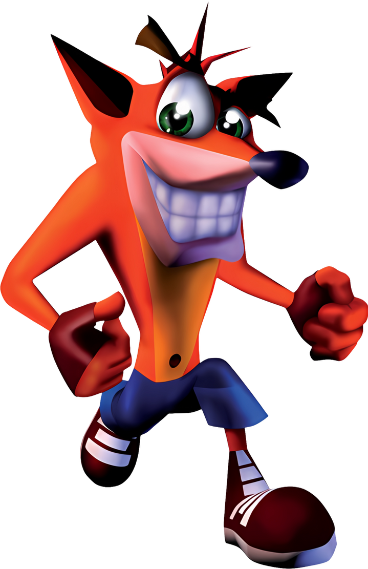 Crash Smirk Crash Bandicoot 1996 By Crasharki On Deviantart
