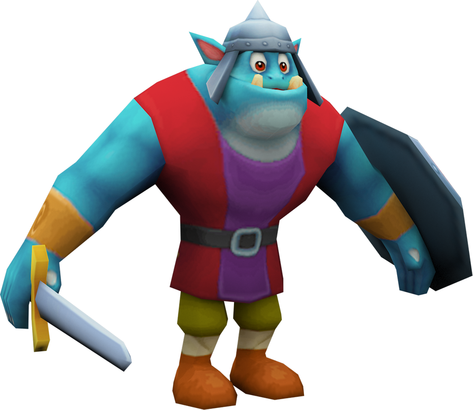 Warrior Gnorc (Spyro A Hero's Tail) Model by CRASHARKI on DeviantArt