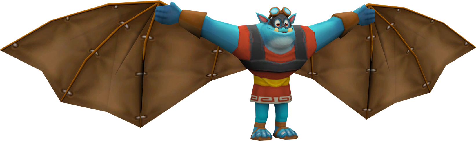 Birdman Medium (Spyro A Hero's Tail) Model by CRASHARKI on DeviantArt