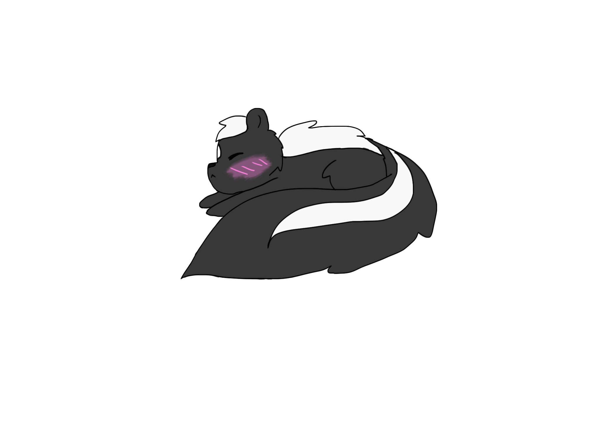 Chibi Skunk!!! by Snowyleopard0423 on DeviantArt