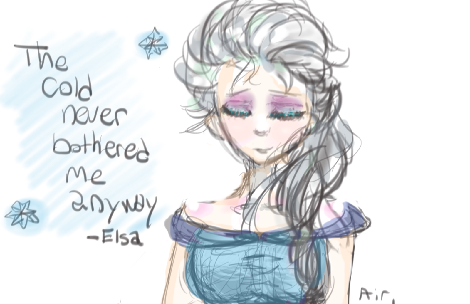 elsa by AiriIshii on DeviantArt