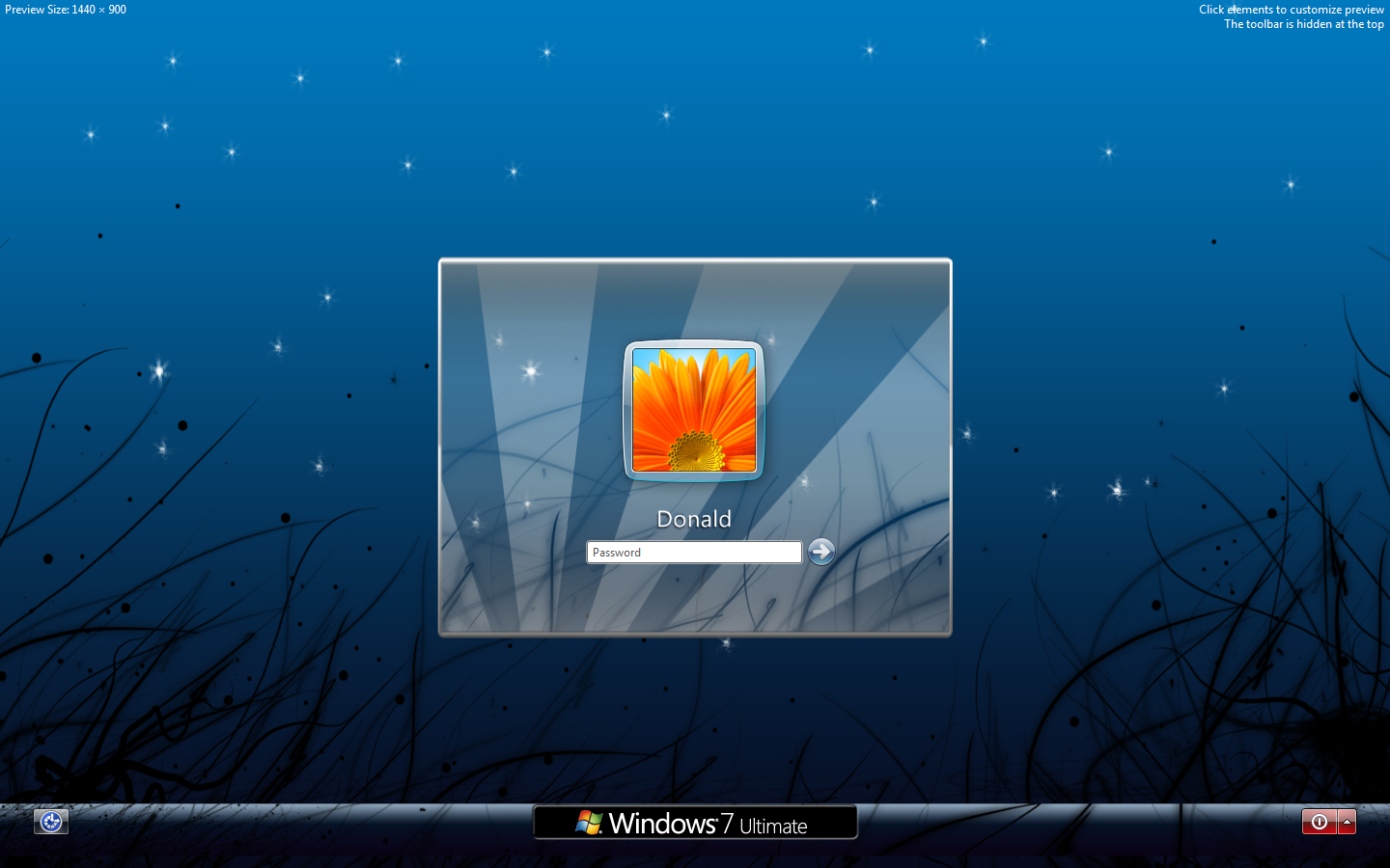 blue absWindows 7 logon screen by ducky108 on DeviantArt
