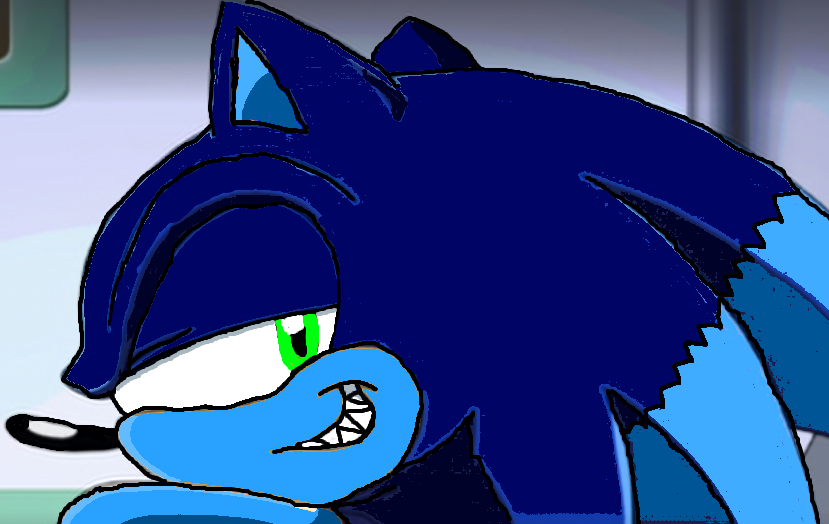 Sonic the werehog by SonicTheCoolHog123 on DeviantArt