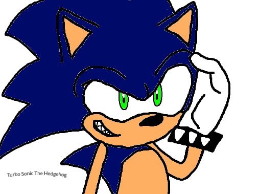 Turbo Sonic The Hedgehog by SonicTheCoolHog123 on DeviantArt