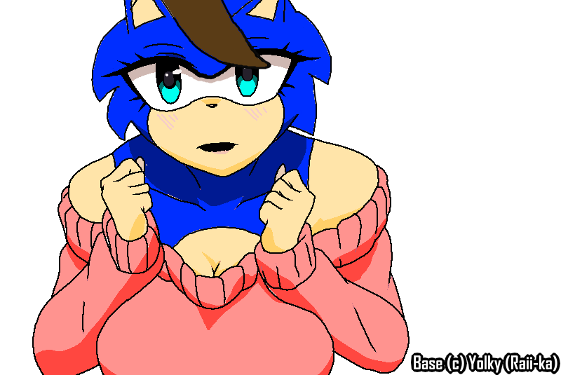 Thank You!! [Sonic Base] by Raii-ka on DeviantArt