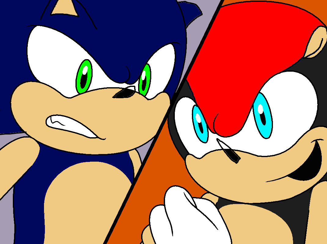 Mighty meets Turbo Sonic by SonicTheCoolHog123 on DeviantArt