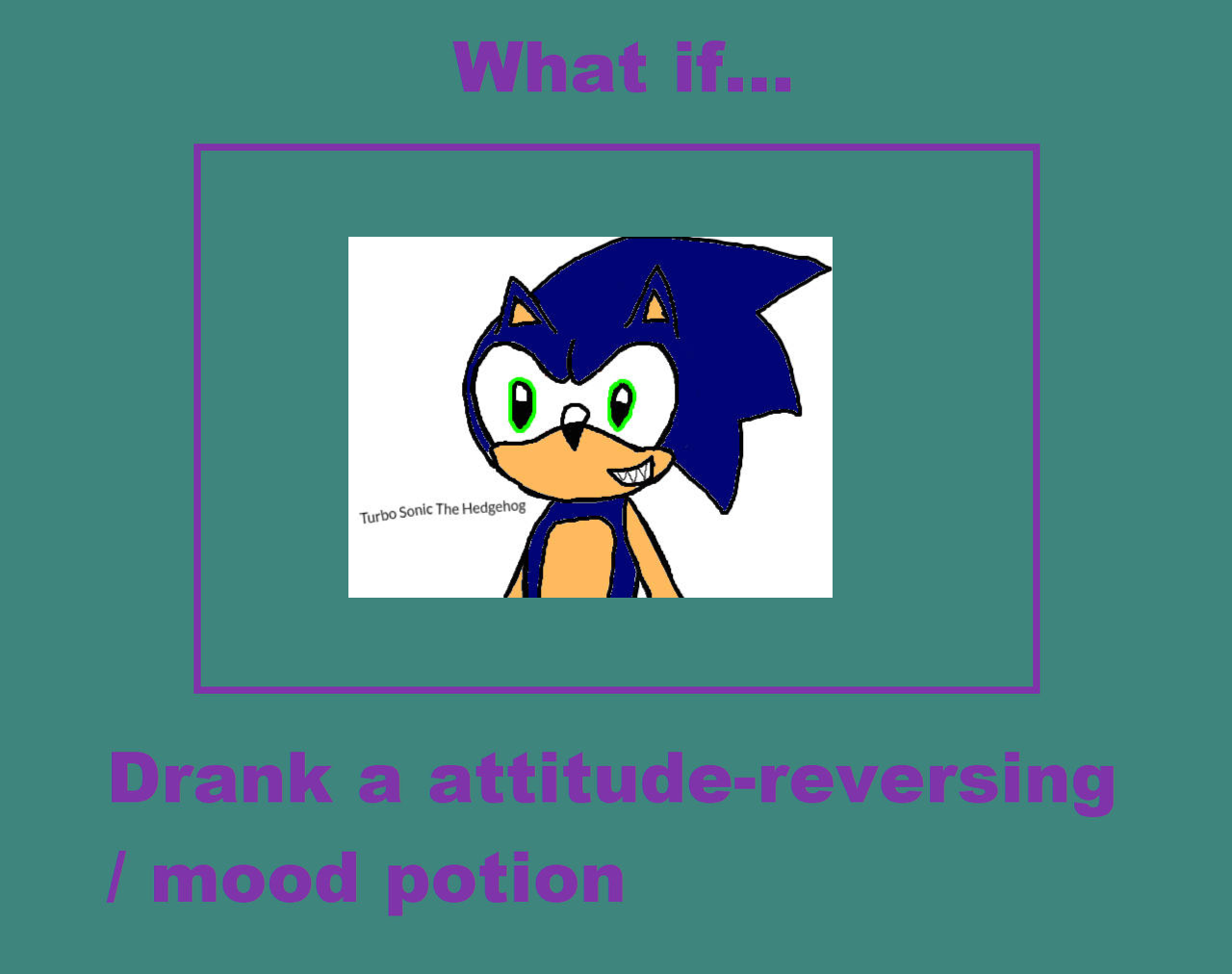 Turbo Sonic by SonicTheCoolHog123 on DeviantArt