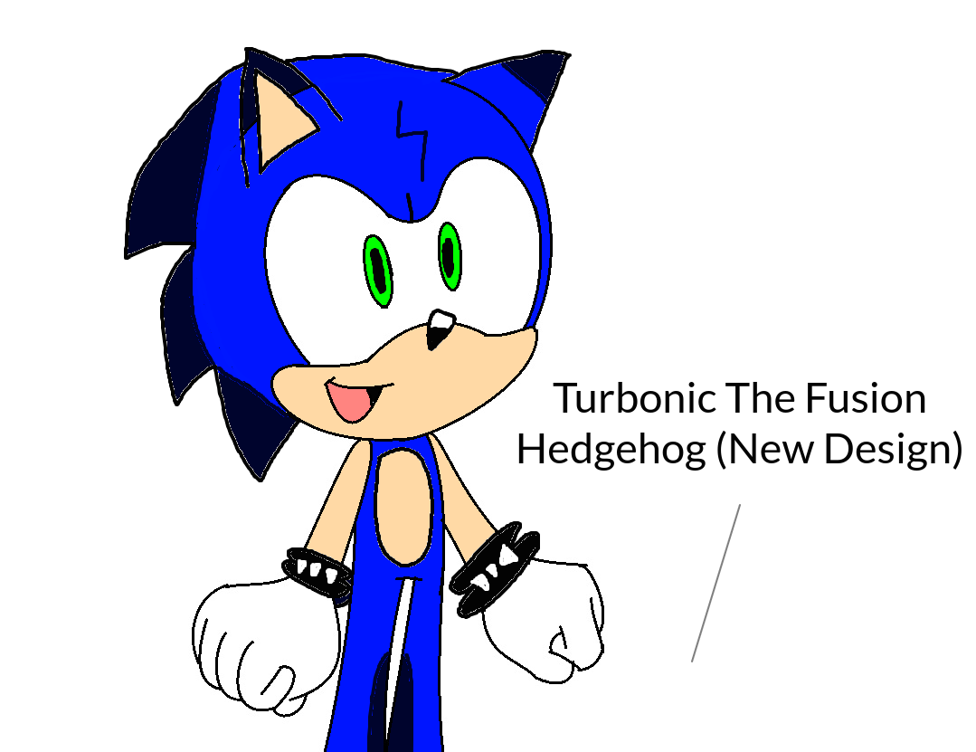Turbonic The Fusion Hedgehog (New Design) by SonicTheCoolHog123 on ...