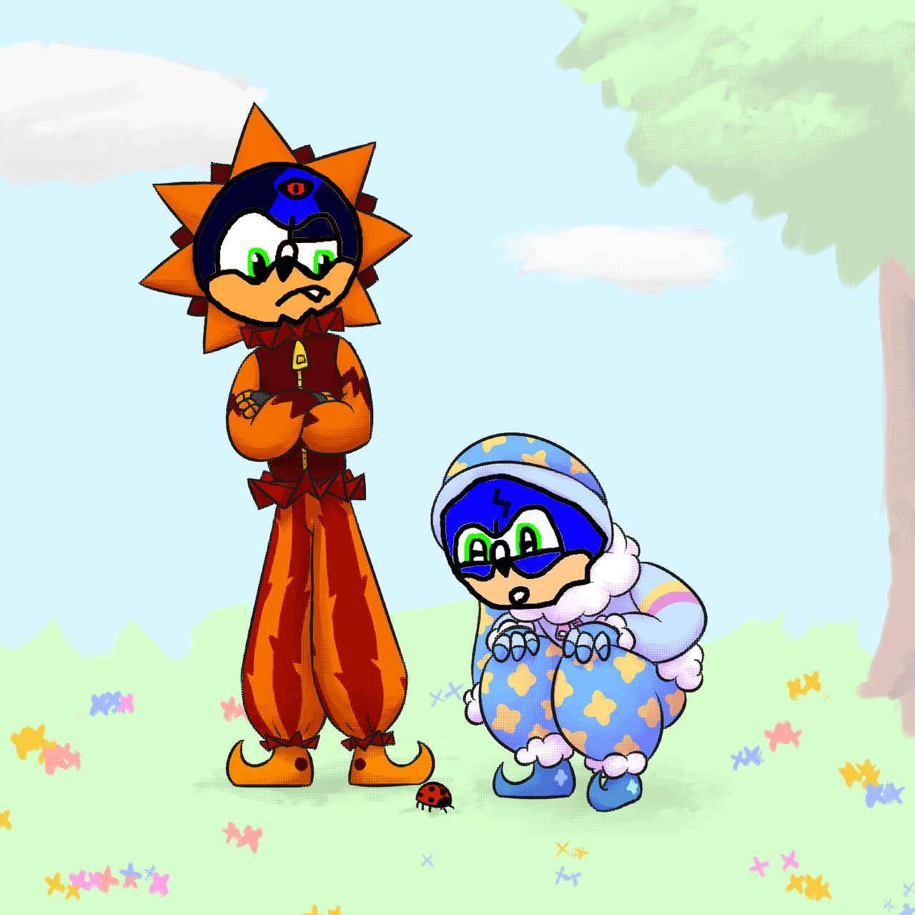 Turbic and Turbonic as Eclipse and Lunar #3 by SonicTheCoolHog123 on ...