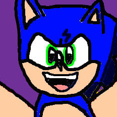 Turbonic The Fusion Hedgehog Icon (Eyes opened) by SonicTheCoolHog123 ...